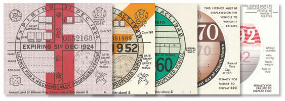 Replica Tax Discs – British Motor Museum