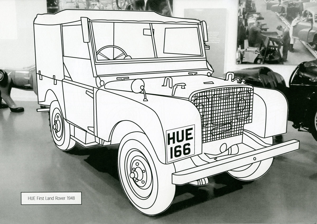 British Motor Museum Colouring Book