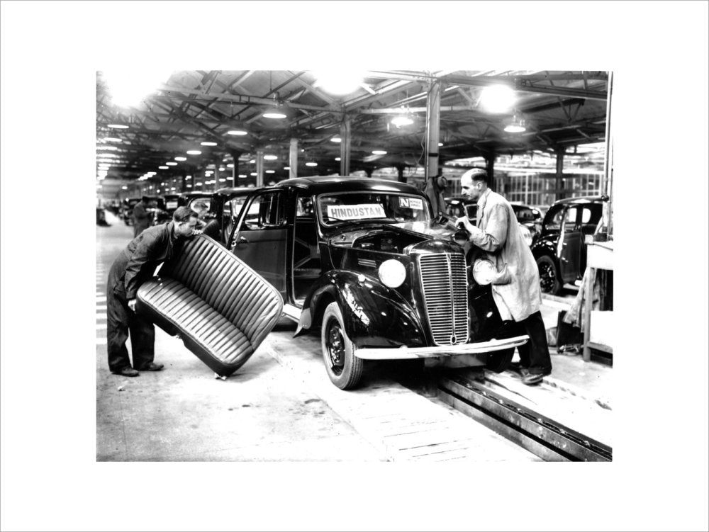 Cowley Factory Morris Motors 1946 – British Motor Museum