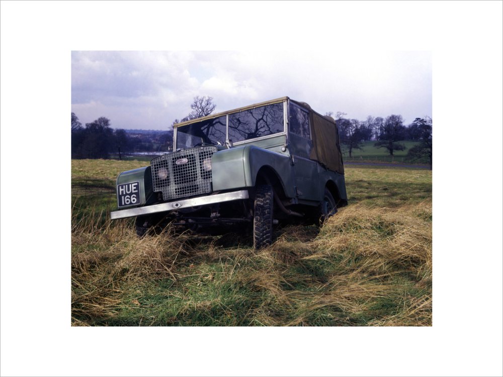 First Pre-Production Land Rover HUE 1948 – British Motor Museum